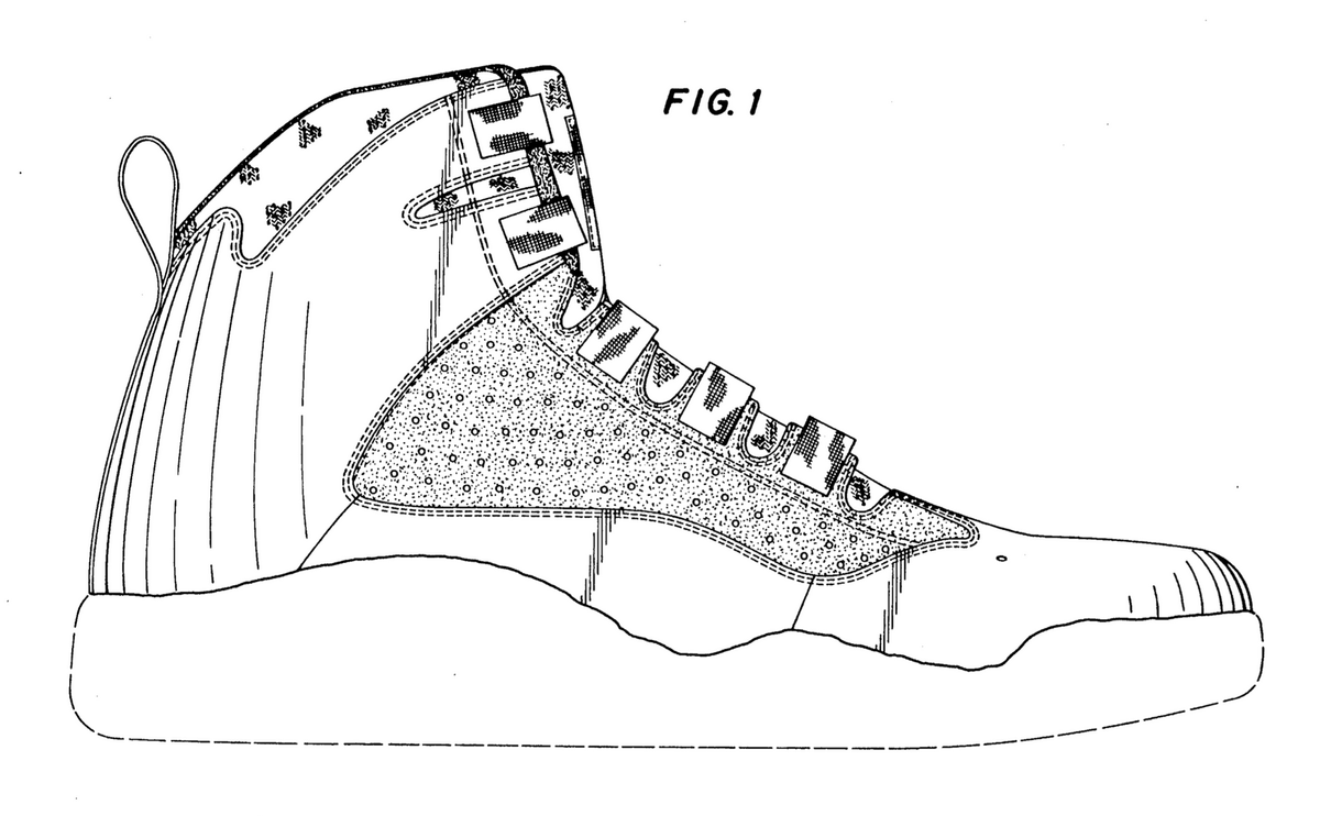 Eric Avar'S NIKE Patent Registration Drawings
